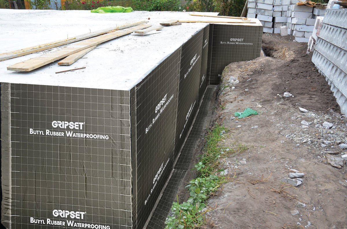 Gripset BRW HD - HDPE Waterproofing Sheet Membrane – Komerco